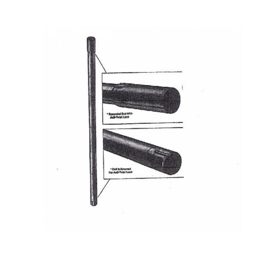 Amerite American Tower 1-1/4in OD x 16-Gauge x 10ft Antenna Mast Tube