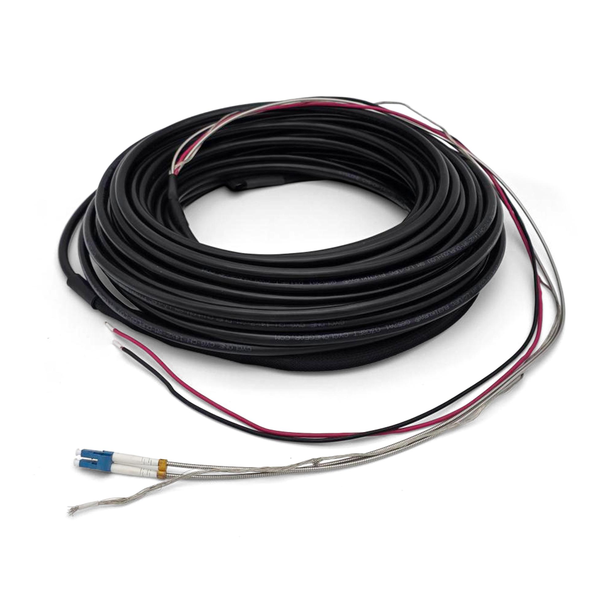 Cyclone Outdoor Hybrid DC / Fiber Patch Cable