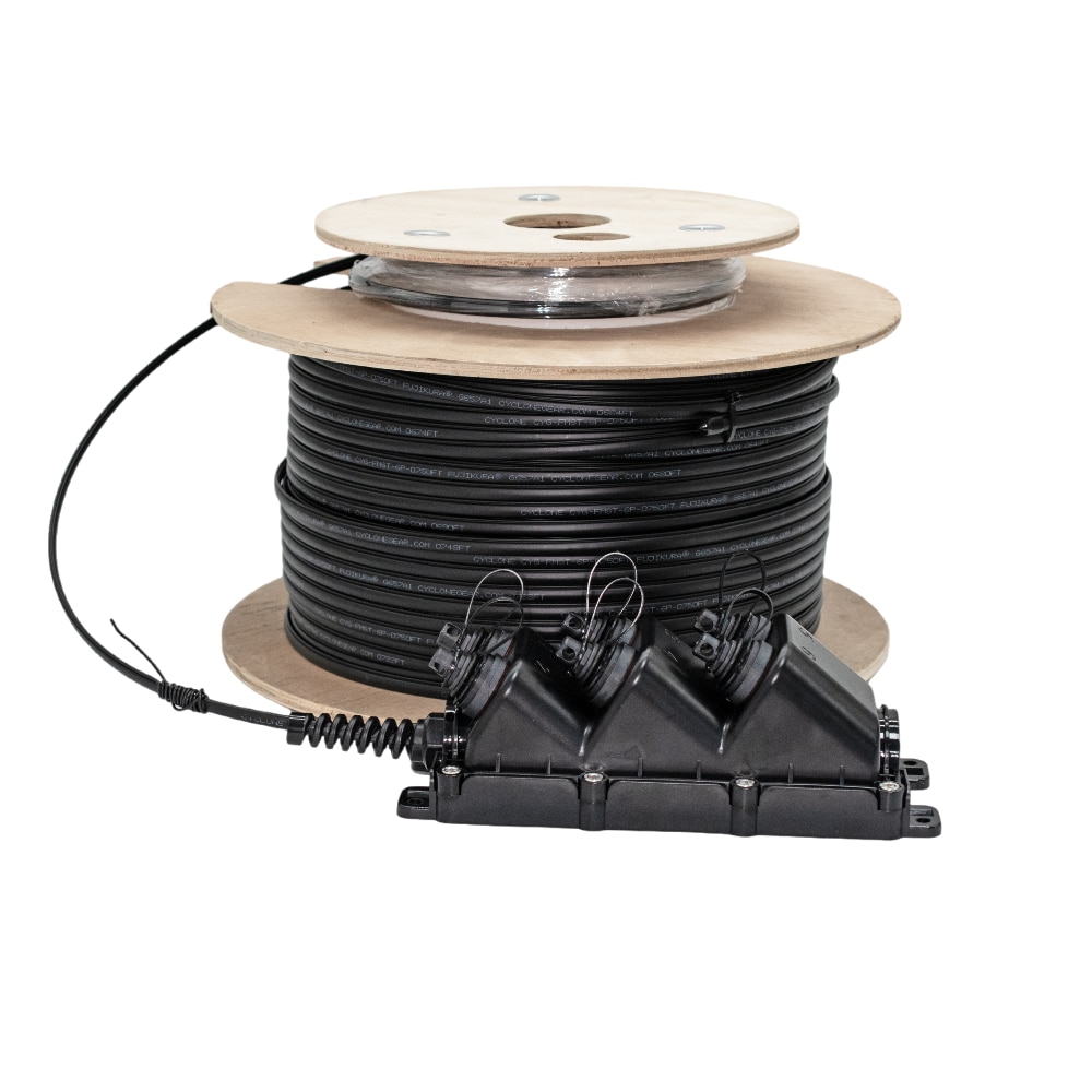 Cyclone Multi Service Terminal Hardened SC/APC OptiTap compatible ports ...