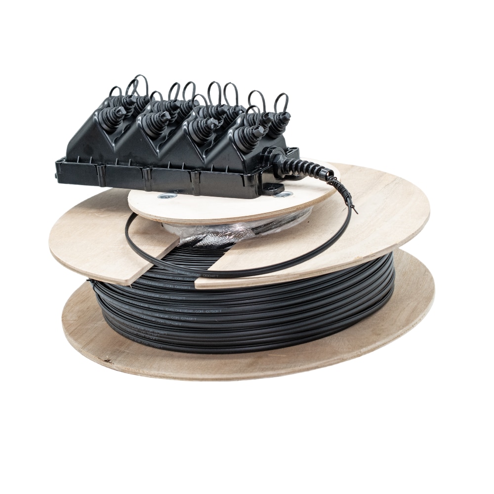Cyclone Multi Service Terminal Hardened SC/APC OptiTap compatible ports ...