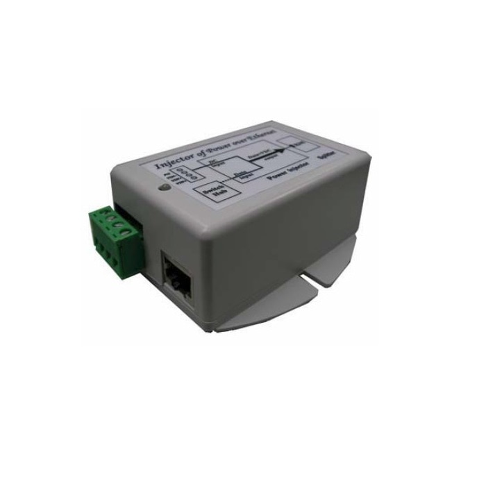 Tycon Systems 9-36VDC IN. 48V 17W Gigabit 802.3af Mode A PoE OUT. DC to ...